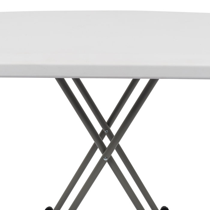 Winado 30'' Rectangular Adjustable Folding Table & Reviews | Wayfair
